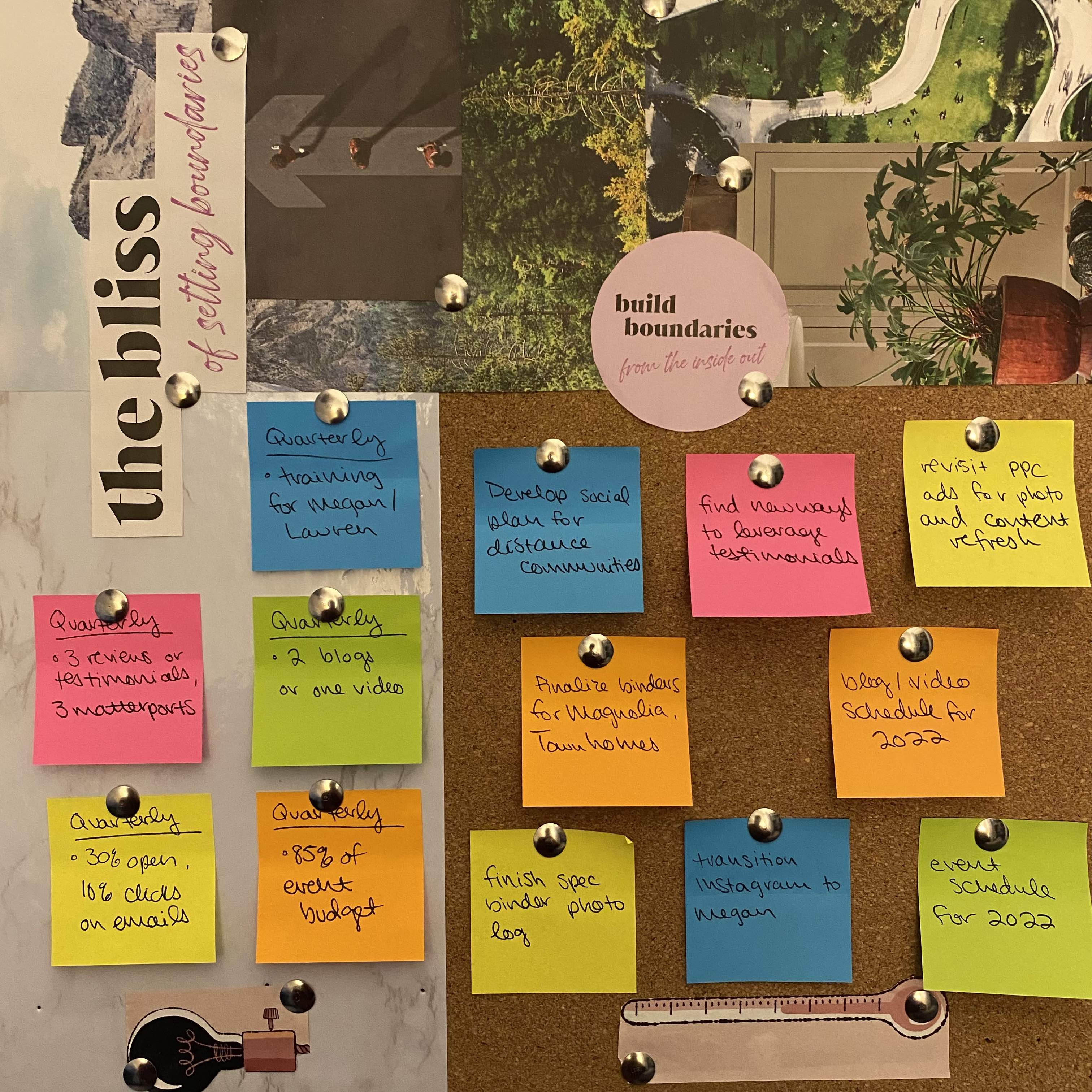 I Made a Vision Board for 2022 – Peachy Keen Collective